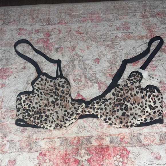 aerie | Intimates & Sleepwear | Leopard Print Underwire Bra | Poshmark
